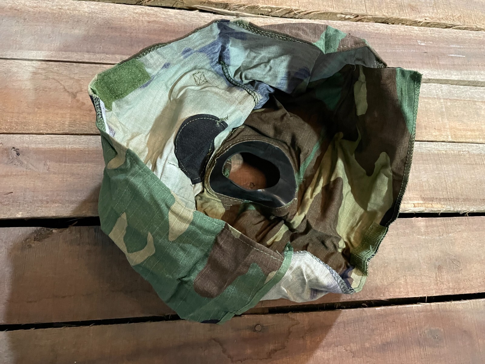 USGI Military JSList CW Mask / Hose Cover Set Woodland 2920-01-435-5021 ...