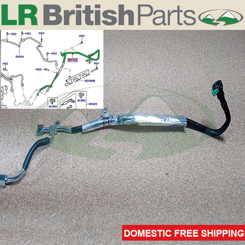 LAND ROVER FUEL LOWER PRESSURE PIPE LR4 3.0L SC V6 PETROL LR069002 | eBay