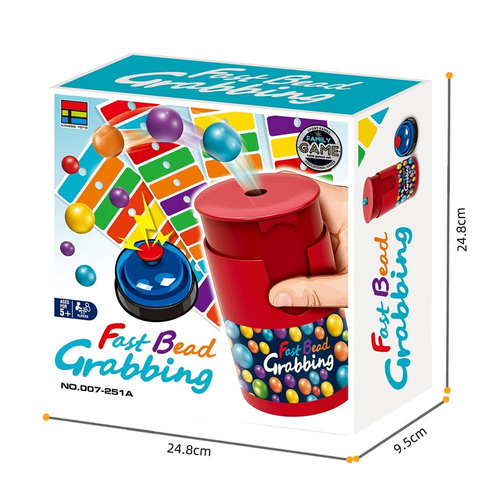 New Match Color Line Bingo Board Games Fun Fast Bead Grabbing Two ...