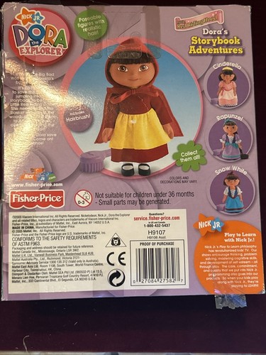 Nick Jr Dora Storybook Adventures 6 Inch Doll Little Red Riding Hood | eBay