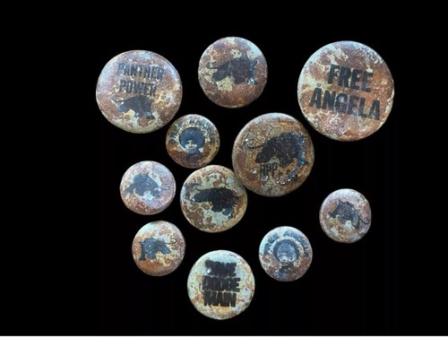 1x 1960s- 1970s Black Panther Party BPP- Badge Button Pin - Original ...