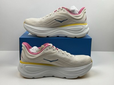 Hoka One One Bondi 9 Running Shoes Women's Sz 12 Alabaster Birch