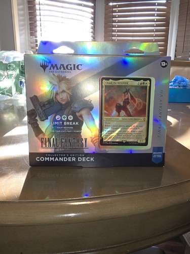 FINAL FANTASY Commander Deck FINAL FANTASY VII Limit Break (Collector's ...