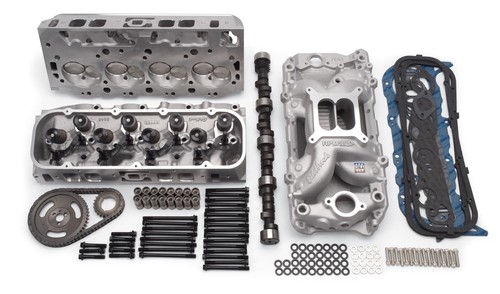 Edelbrock 2095 Chevy 454 BBC TopEnd Kit Aluminum heads, Cam, Intake ...