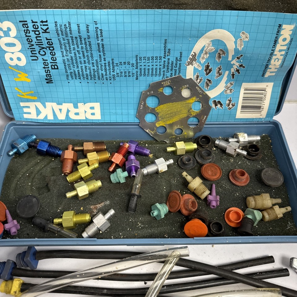 Thexton 803 Universal Master Cylinder Bleeder Kit 8721008046| eBay