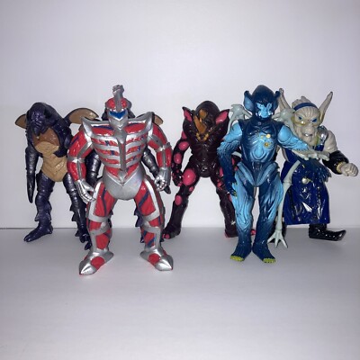 Vintage 1993 Bandai Mighty Morphin Power Rangers Villains Lot of 6 | eBay