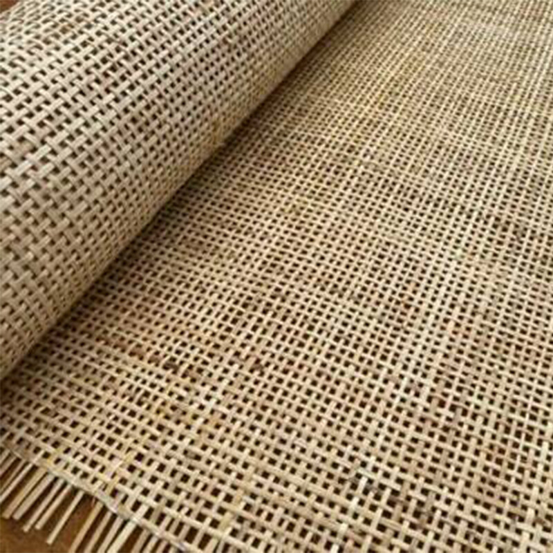 Natural Dried Rattan Woven Sheet Cane Webbing Material DIY Repair Chair ...