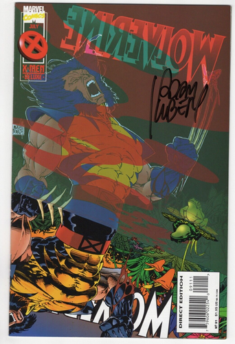 Wolverine #91 Marvel Comics (1995) Signed by Adam Kubert Logan X-Men ...