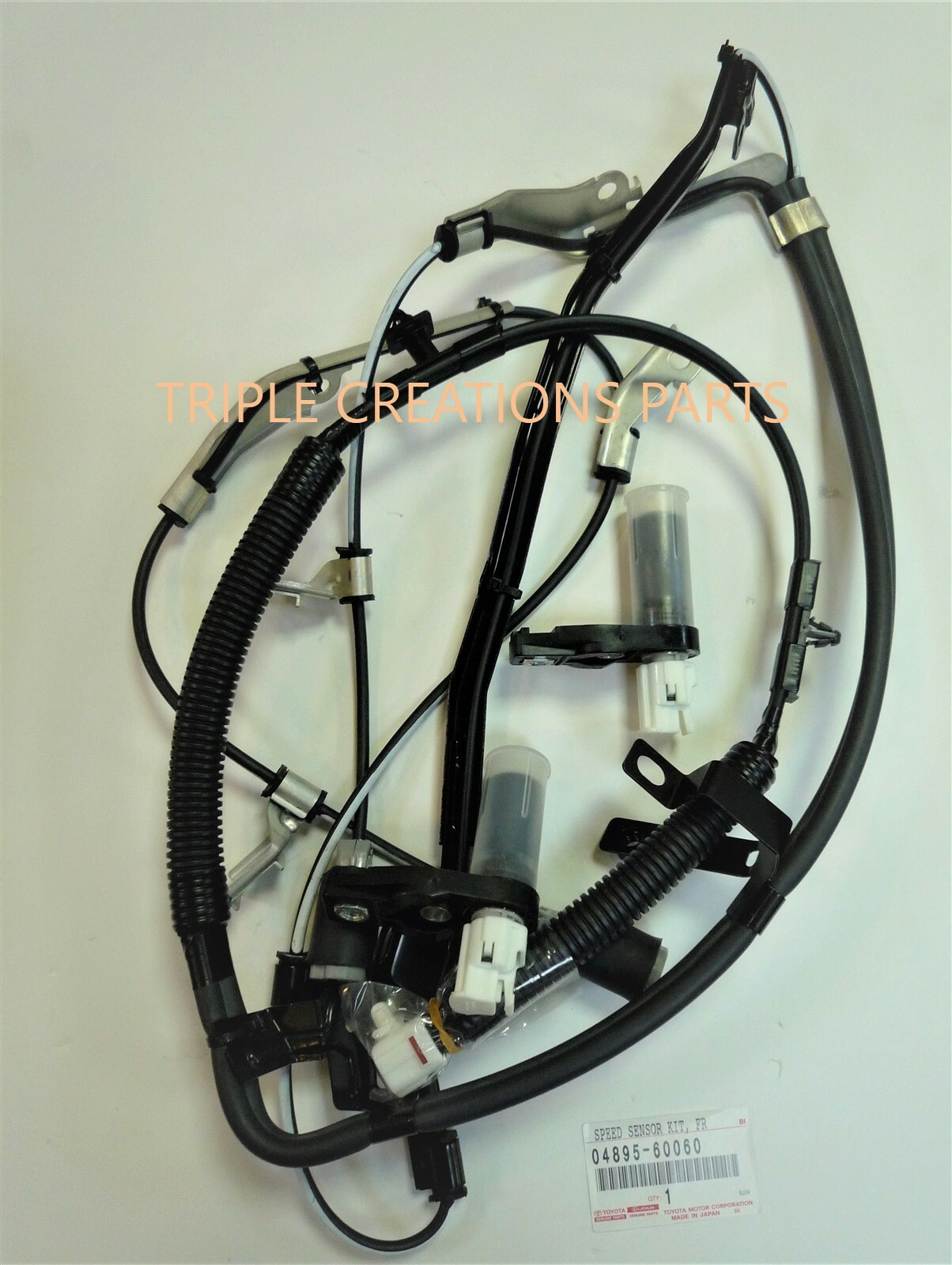 04895-60060 Genuine Toyota Speed Sensor Kit Abs Front 0489560060 OEM | eBay