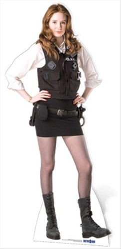 Amy Pond Police Uniform Karen Gillan Dr Who Official Lifesize Cardboard ...