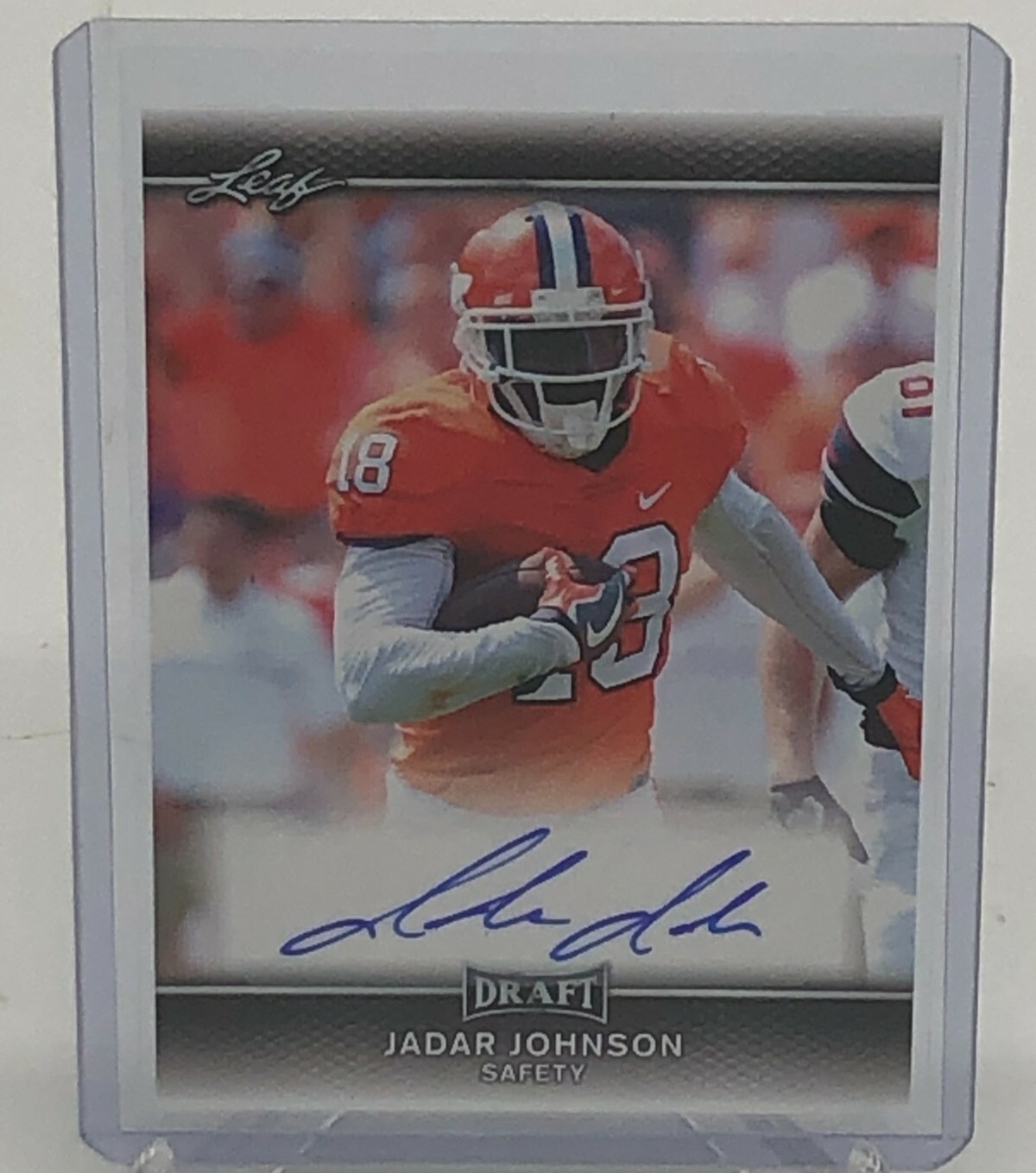 2017 Leaf Draft - Autographs Jadar Johnson #A-JJ1 (AU, RC) for sale ...