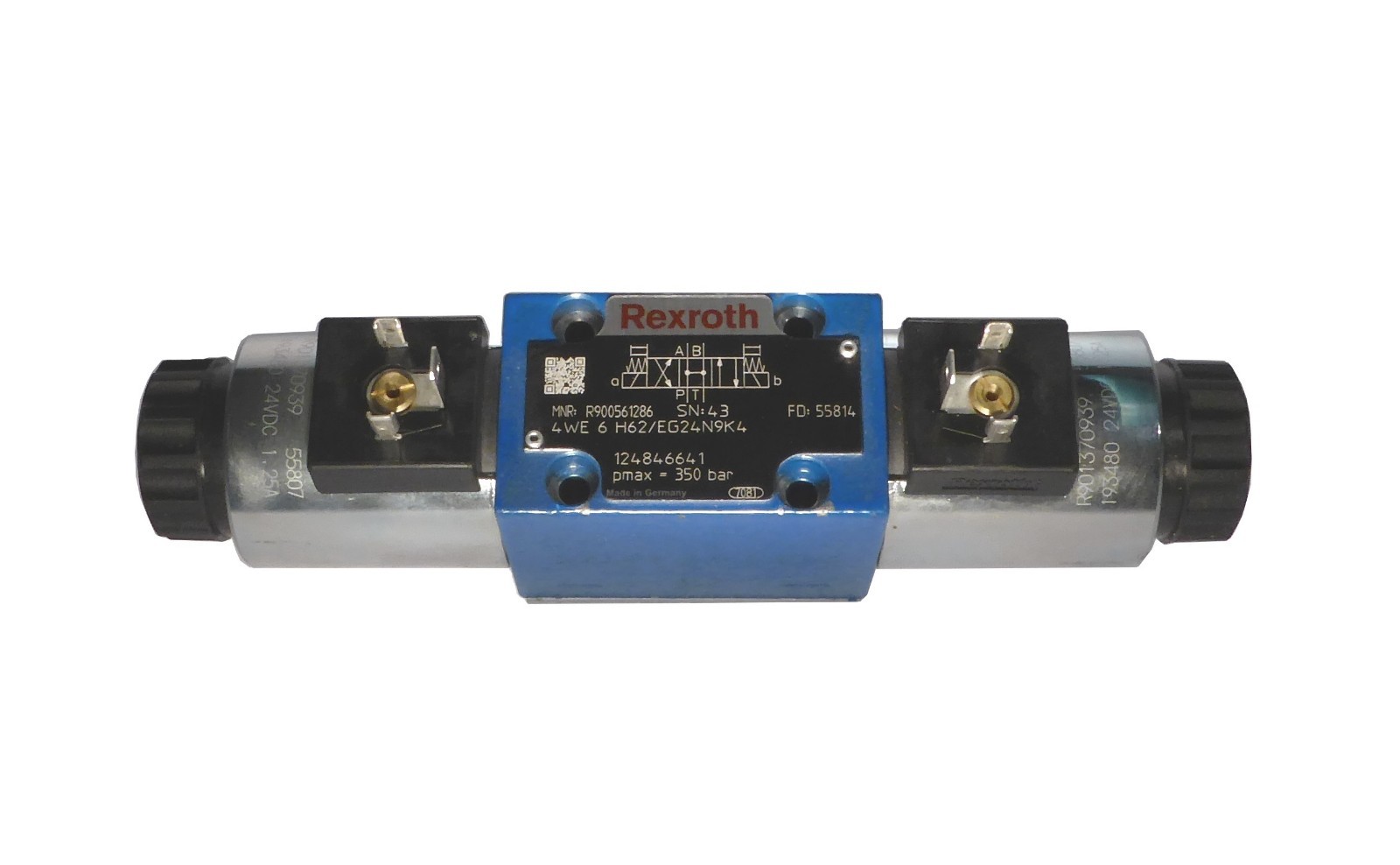 R900561286 4WE 6 H6X/EG24N9K4 Bosch Rexroth Magnetwegeventil ...