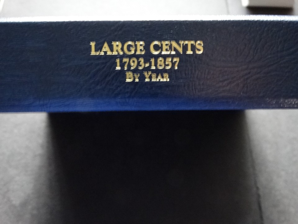Whitman Large Cents Coin 1793-1857 Album Folder #9110 | eBay