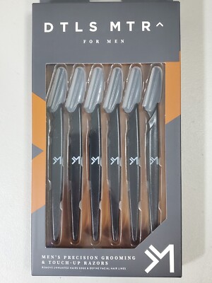 Mens Precision Grooming and Touch-Up Razors - Six Piece Pack - | eBay