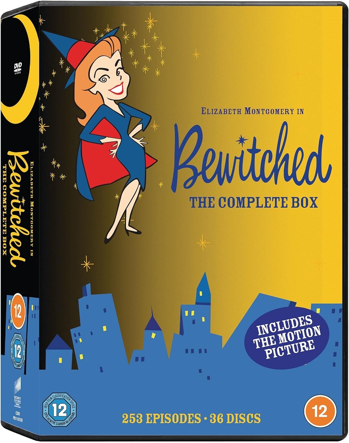 BEWITCHED COMPLETE SERIES SEASON 1 2 3 4 5 6 7 8 BOXSET 35 DISC 1-8 ...