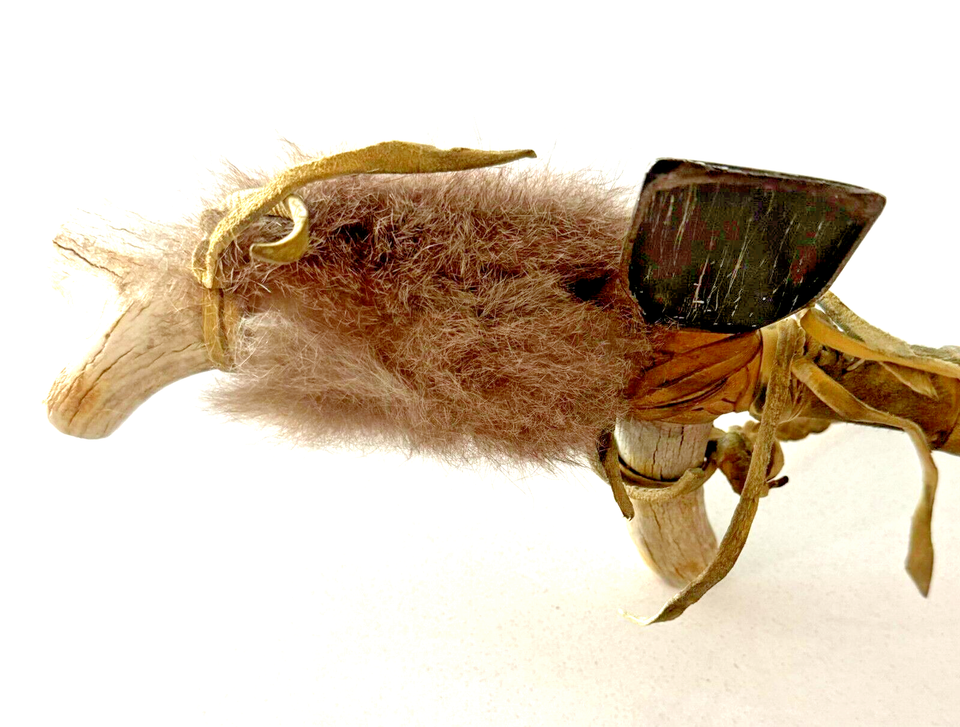 Vintage NATIVE AMERICAN INDIAN STEEL PIPE AXE SMOKING PIPE TOMAHAWK ...