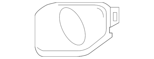 GM Front Driver Side Fog Lamp Bezel 22891788 | eBay