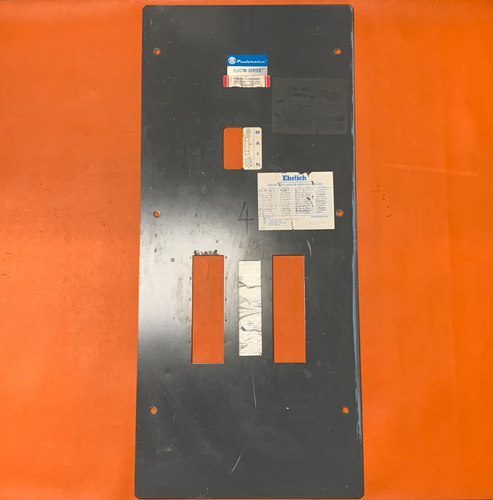 Pushmatic Panel Cover 20 Space 200 Amp 35" x 15" Gould ITE Load Electri ...