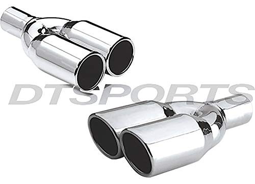 Dt 026A Different Trends Dt 026A Dual Roll Ss Exhaust Tip 2 25In Id 3 ...
