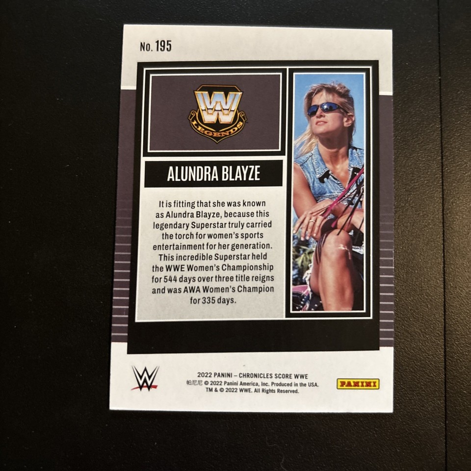 2022 Panini Alundra Blayze | eBay UK