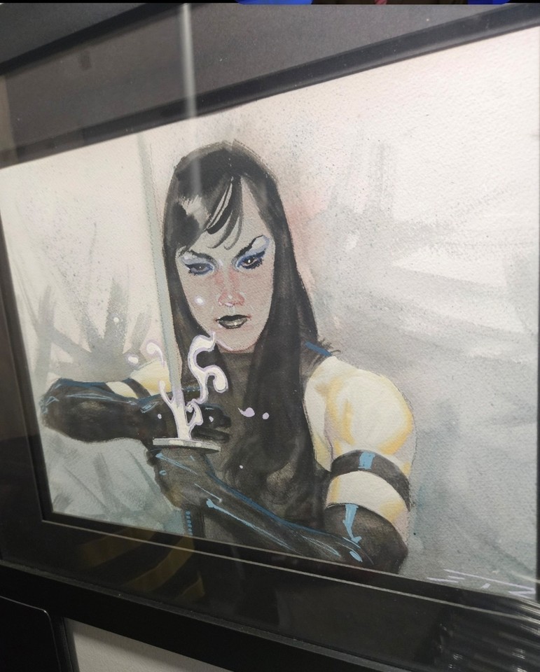 Esad Ribic Original Psylocke Art 🔥 Uncanny X-Force 14x10 | eBay