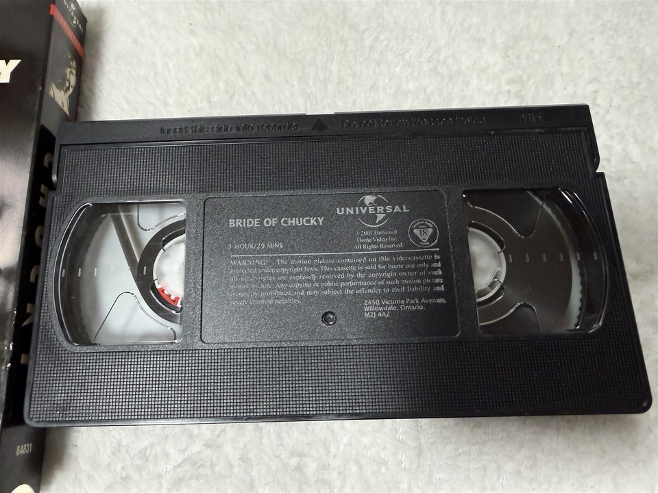 BRIDE OF CHUCKY VHS TAPE JENNIFER TILLY | eBay