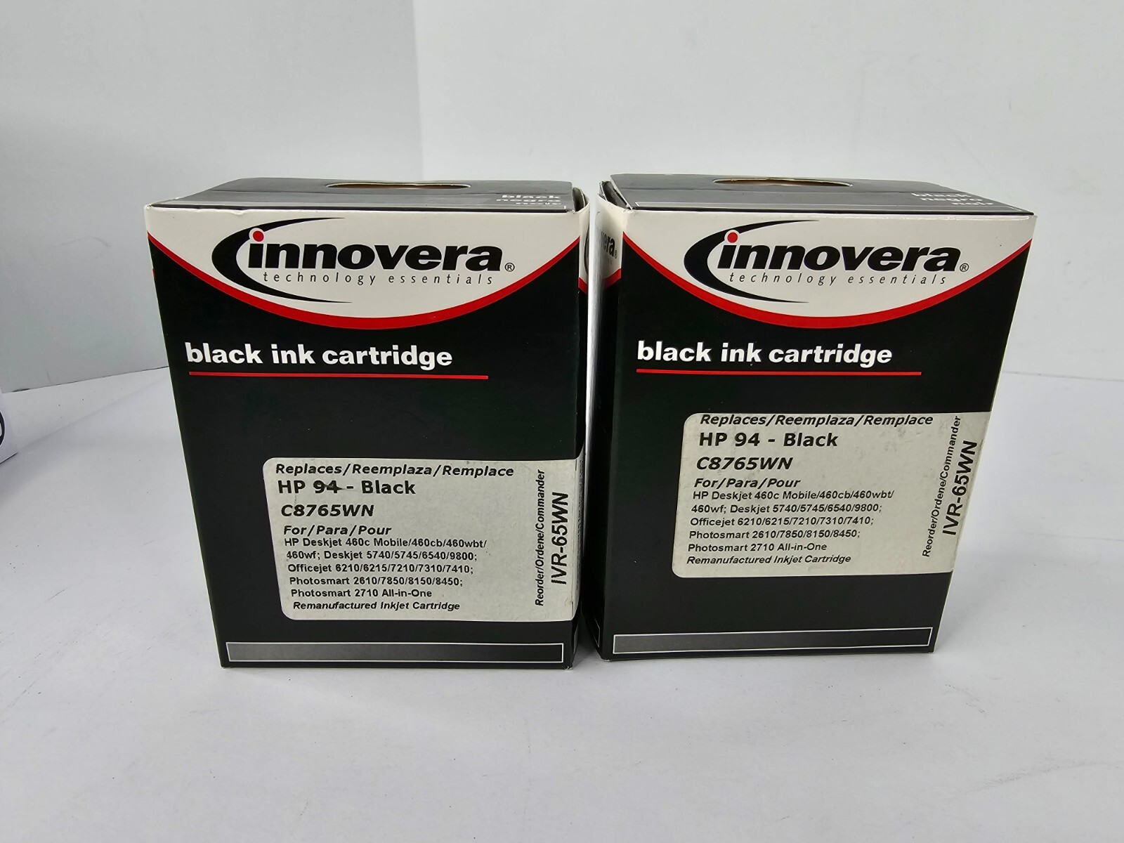 Innovera Black Ink Cartridge x2 Replacement for HP 94 | eBay