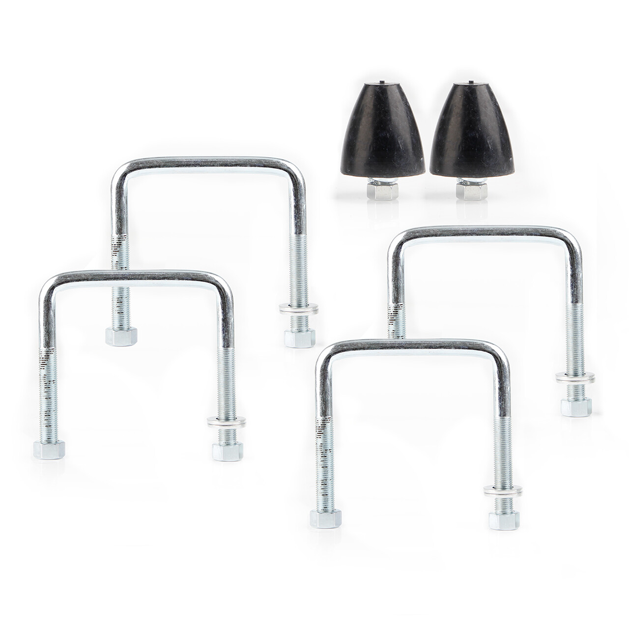 28" Universal Suspension Traction Bars Chrome Plated Steel 20470 Leaf ...