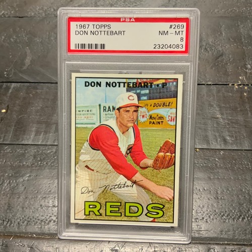 1967 Topps Don Nottebart #269 *Reds* PSA 8 NM-MT | eBay