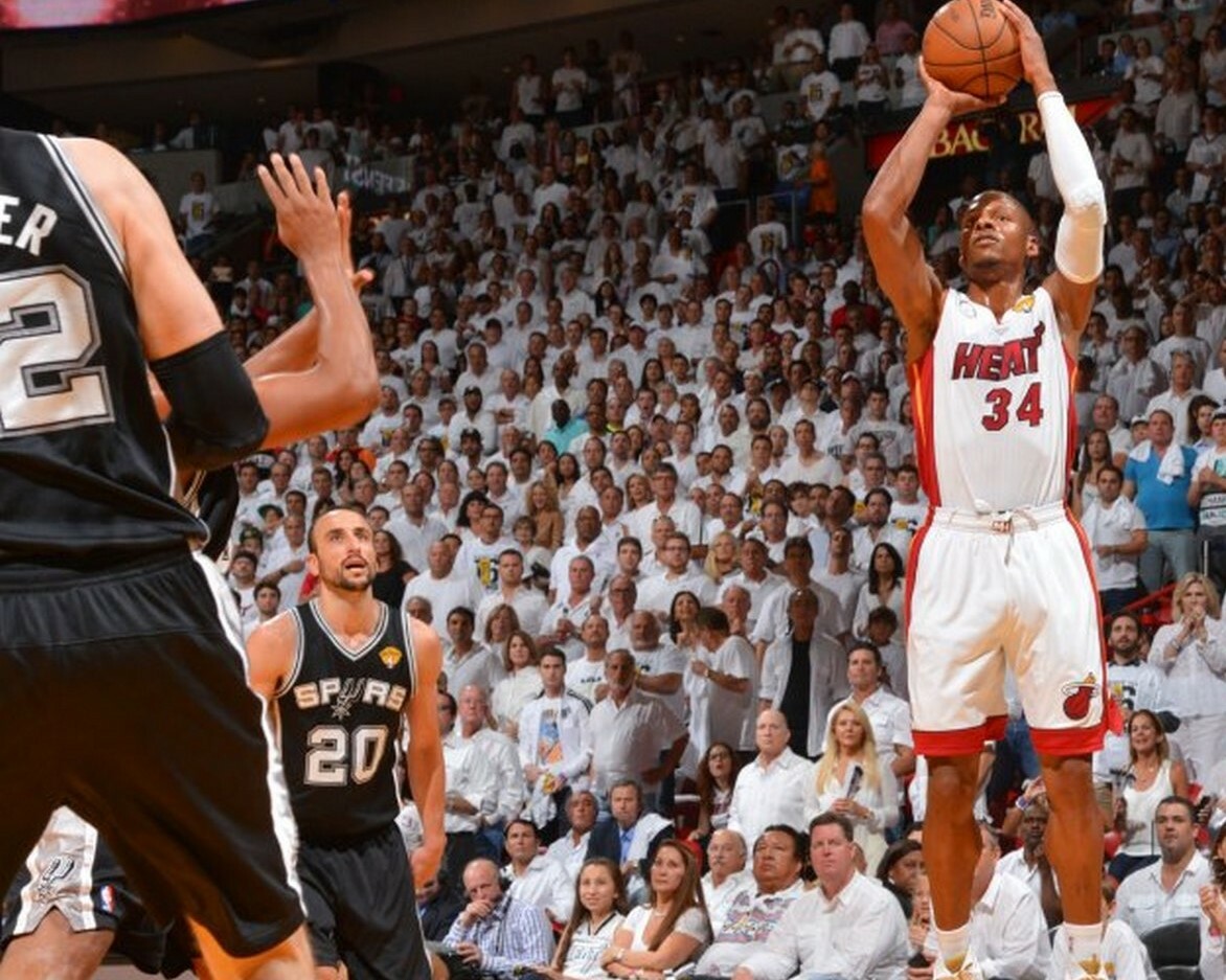 Ray Allen Shooting Heat Heat Confident Ray Allen's Shooting Slump Just