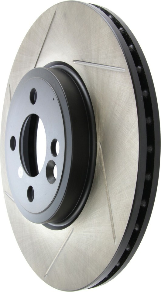 StopTech Sport Slotted 1-Piece Front Brake Rotor for 07-16 Mini Cooper ...
