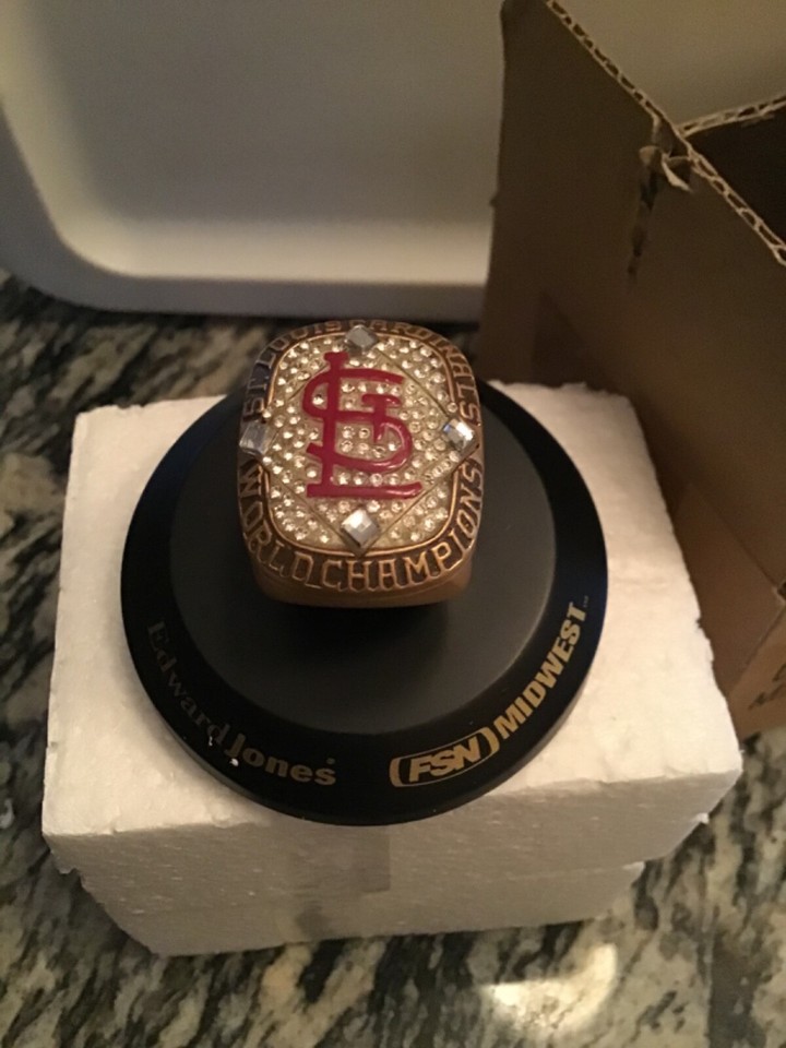 2007 SGA Edward Jones FSN Midwest St Louis Cardinals World Series Rung ...