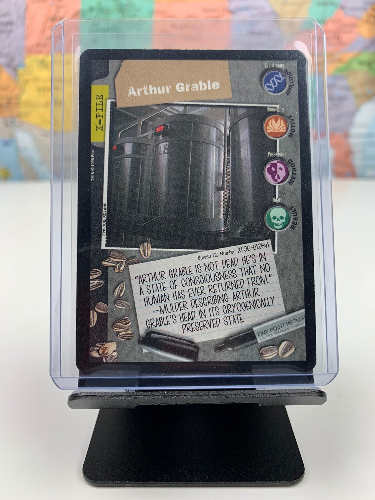 SHIPS SAME DAY The X-Files Card LP/NM Arthur Grable Premiere Edition ...