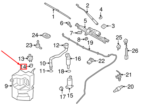 VOLVO S90 MK2 Level Sensor Grommet 30784332 NEW GENUINE | eBay