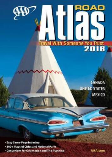 AAA Road Atlas 2016 (Aaa North American Road Atlas) - Paperback ...