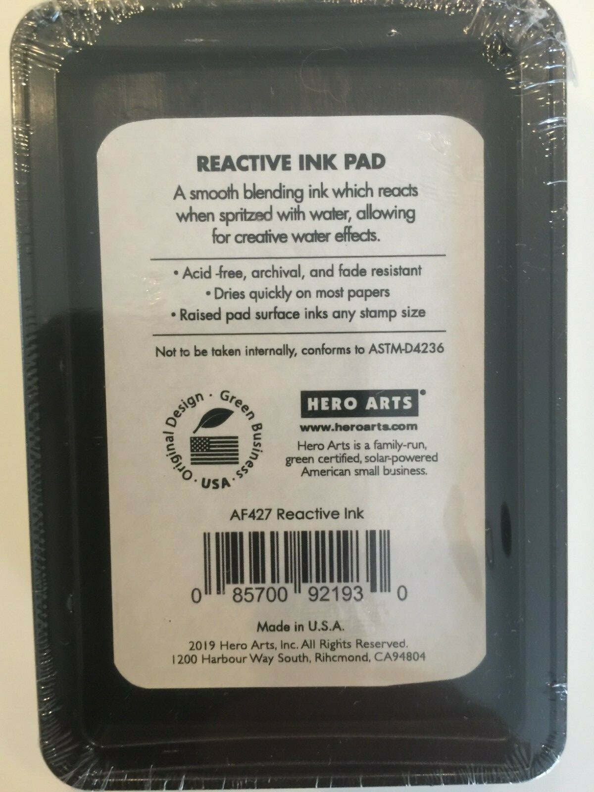Hero Arts REACTIVE INK PADS YOU PICK New | eBay