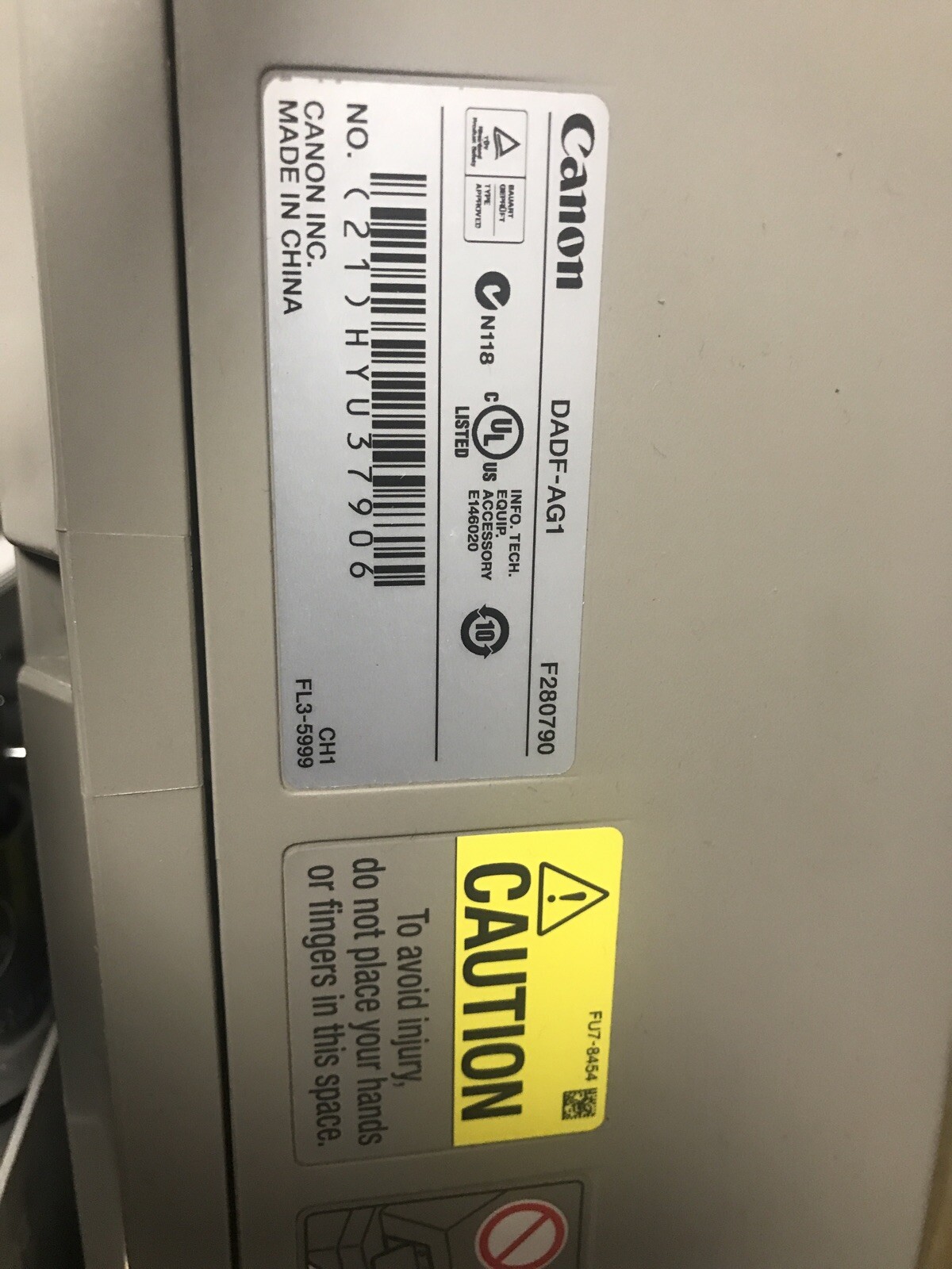 CANON DOCUENT FEEDER DADF-AG1 4025 4035 4045 4051 4225 4235 4245 4251 ...