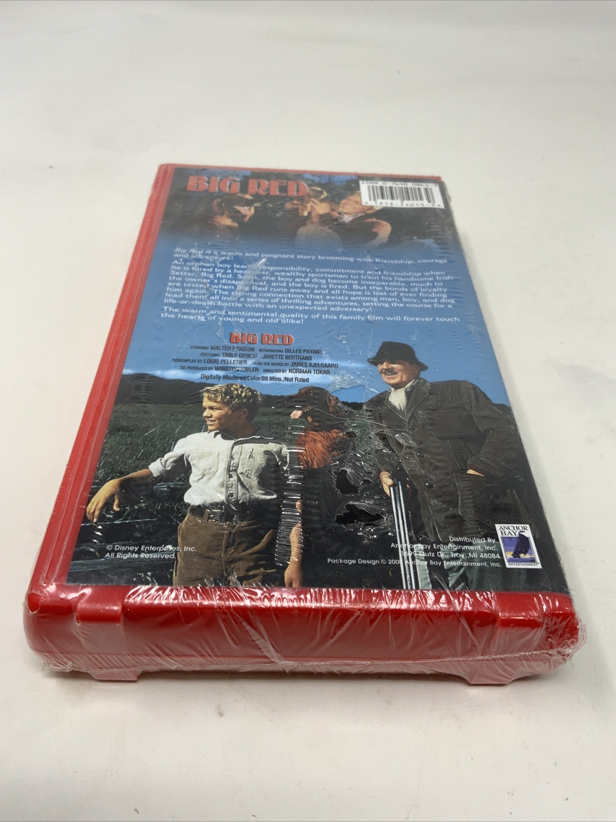 BIG RED (1962) RARE Disney/Anchor Bay VHS- Walter Pidgeon & Gilles ...