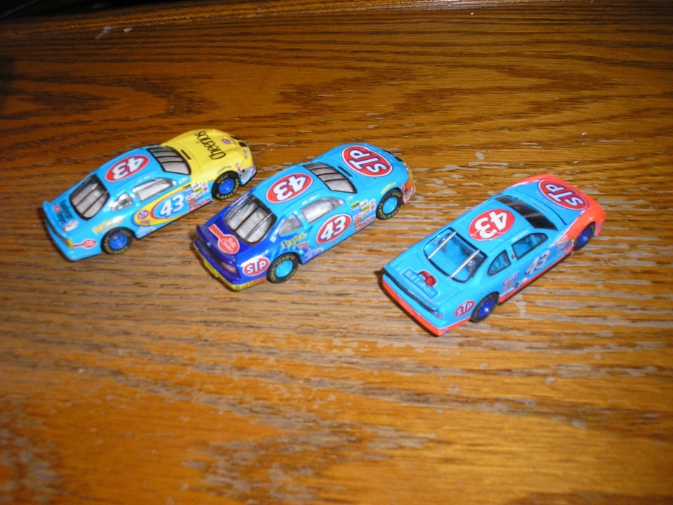 Lot of 3 Richard Petty Nascar #43 Cheerios STP John Andretti Race Cars ...