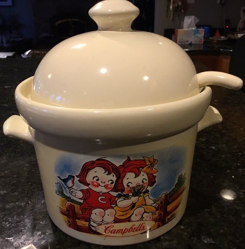 VINTAGE CAMPBELL’S Soup Tureen With Ladle | eBay