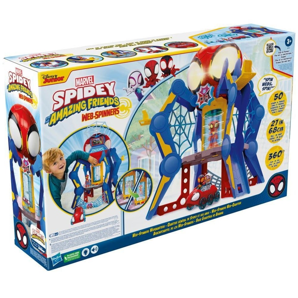 Hasbro F6723 Marvel Spidey and His Amazing Friends Web-Spinners Web ...