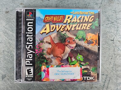 The Land Before Time: Great Valley Racing Adventure PS1 - Complete | eBay