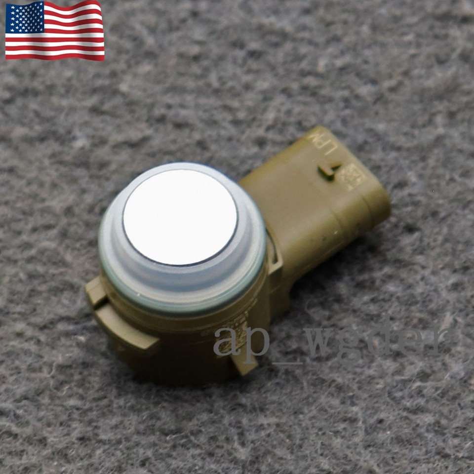 Silver Parking Sensor + Connector For 2021-2025 Ford Lincoln LU5Z ...