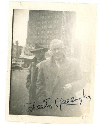 Autographed 3x4 Candid Photo American actor Richard "Skeets" Gallagher ...