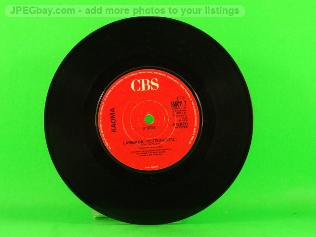 KAOMA LAMBADA (PLAIN SLEEVE) (1) (137) 7" CBS | eBay UK