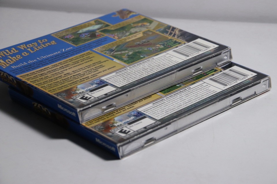 Zoo Tycoon PC CD-ROM Windows Brand New Sealed | eBay