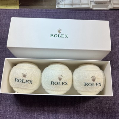 Rolex & Tennis - 2024 US Open VIP Gift - Logo Ball Set 3 Pieces . New ...