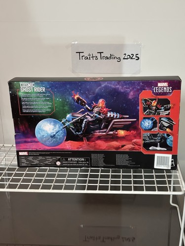 MARVEL LEGENDS COSMIC GHOST RIDER 6" ACTION FIGURE AND ROCKET SPACE ...