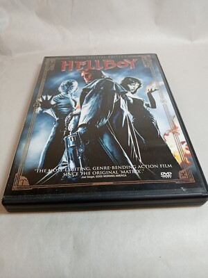 Hellboy (DVD, 2004, 2-Disc Set, Special Edition) Includes Comic Book ...