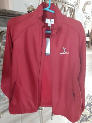CUTTER & BUCK RED WIND JACKET Size M | eBay